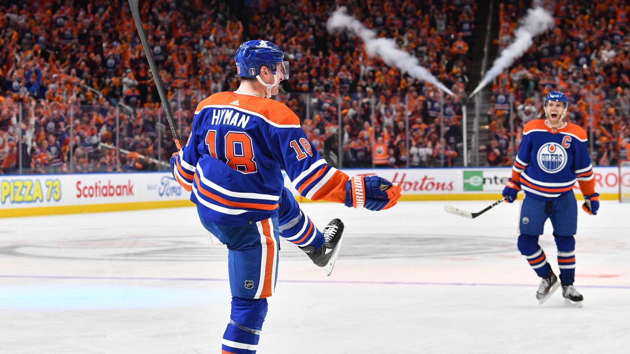 Hyman's one-timer PPG | NHL.com