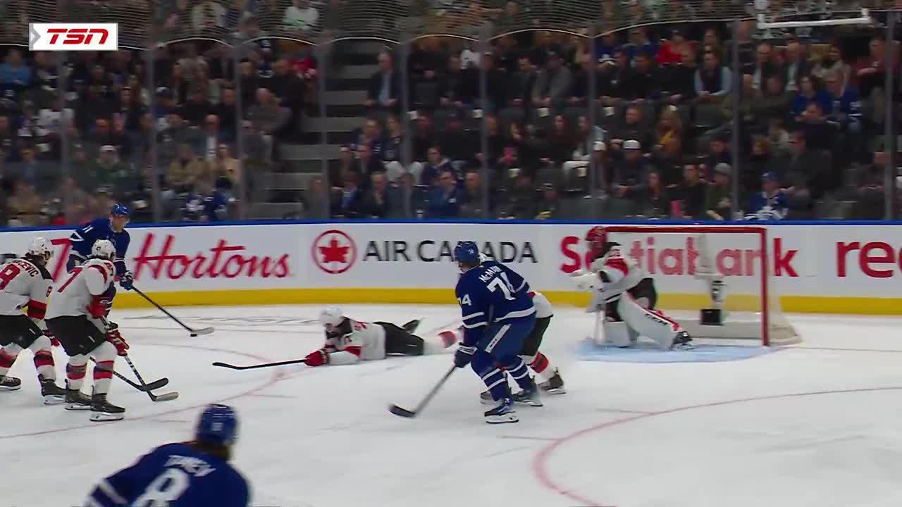 NJD@TOR: Nylander scores goal against Jacob Markstrom | Toronto Maple Leafs