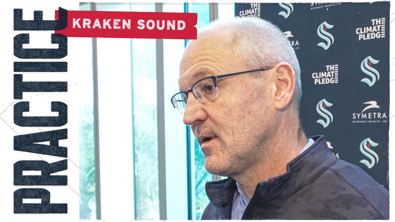 Bylsma | Practice Sound | Seattle Kraken