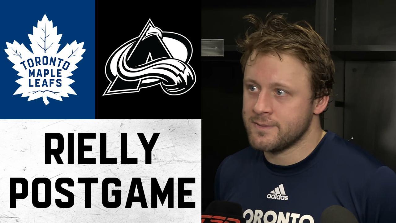 Morgan Rielly | Post Game | Toronto Maple Leafs