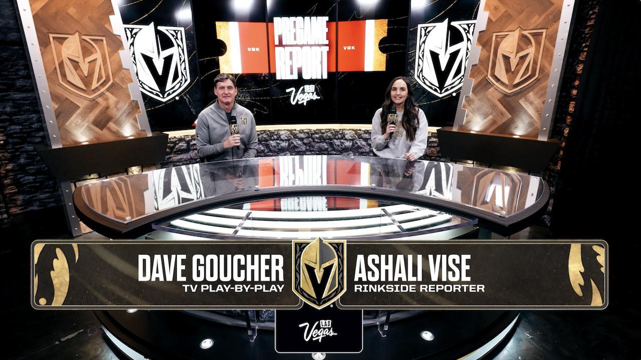 LVCVA Pregame Report: Dave Goucher and Ashali Vise | Vegas Golden Knights