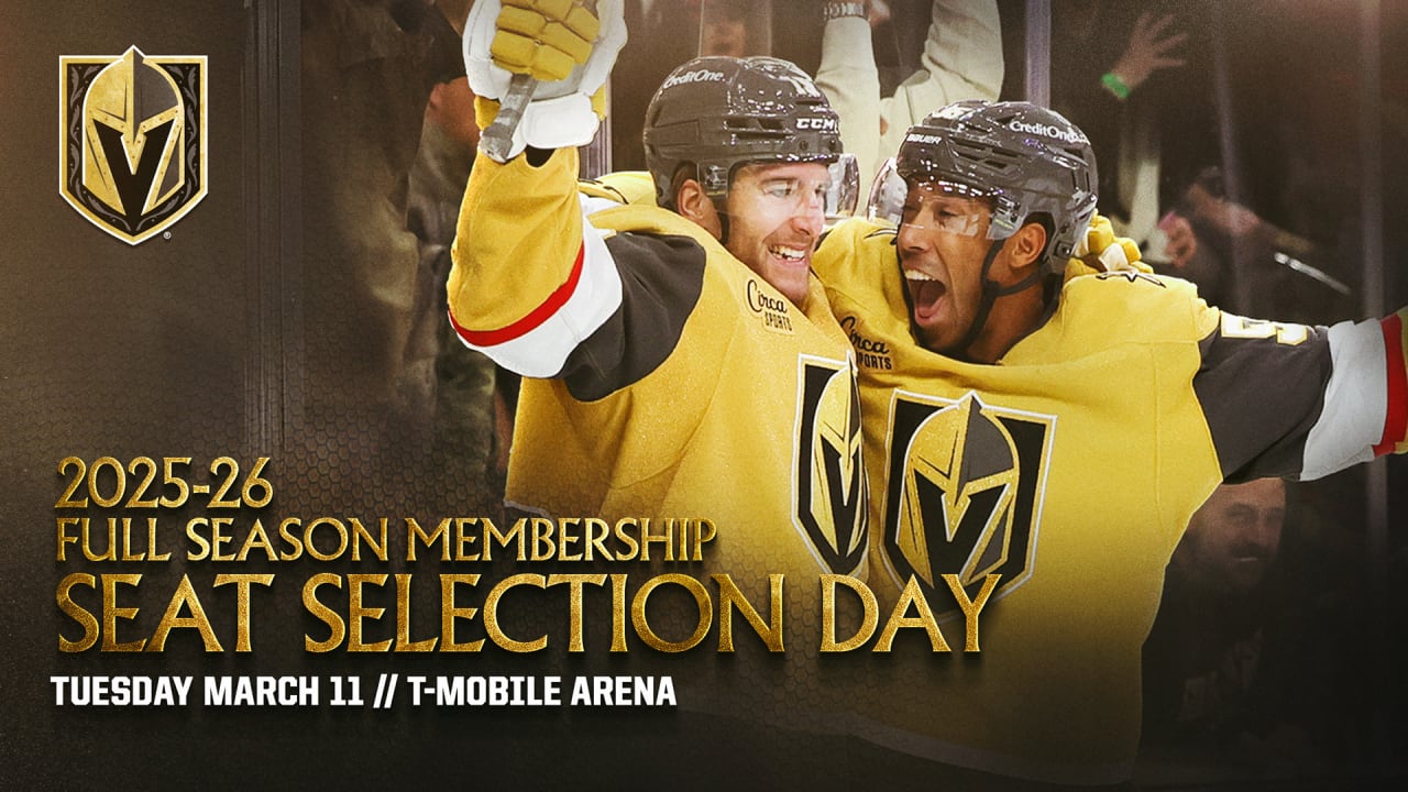 Vegas Golden Knights Announce Select-A-Seat Open House March 11 at T ...