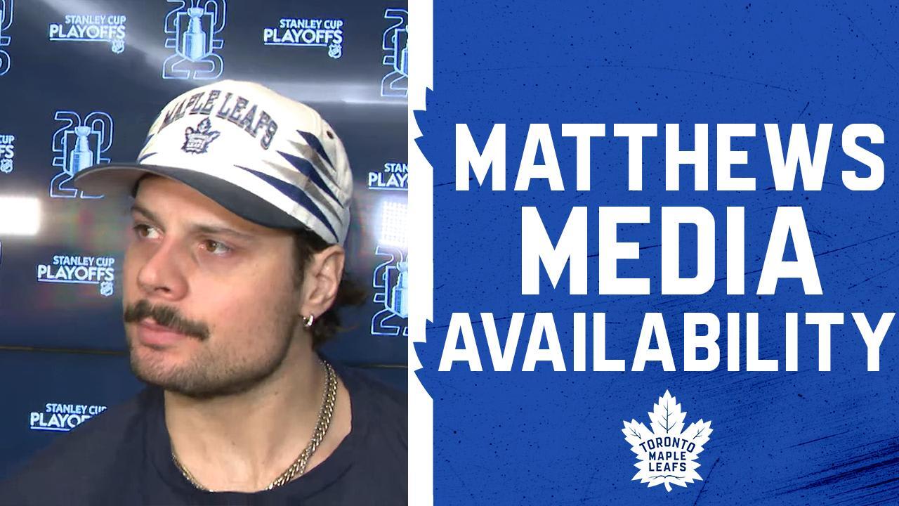 Auston Matthews | Media Availability | Toronto Maple Leafs