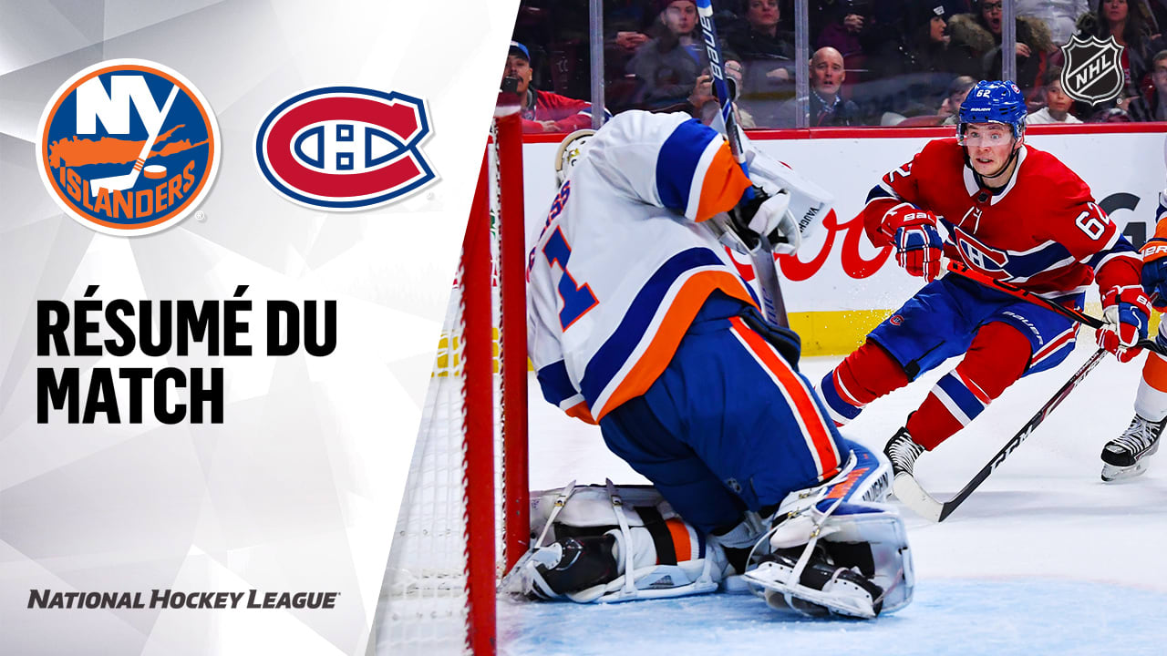 Résumé : NYI 2, MTL 4 | LNH.com