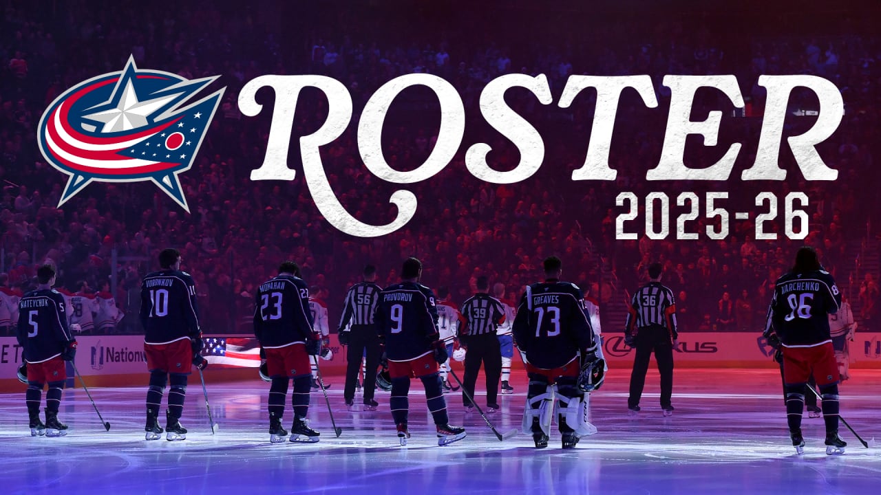 Blue Jackets announce 2025-26 season-opening roster | Columbus Blue Jackets