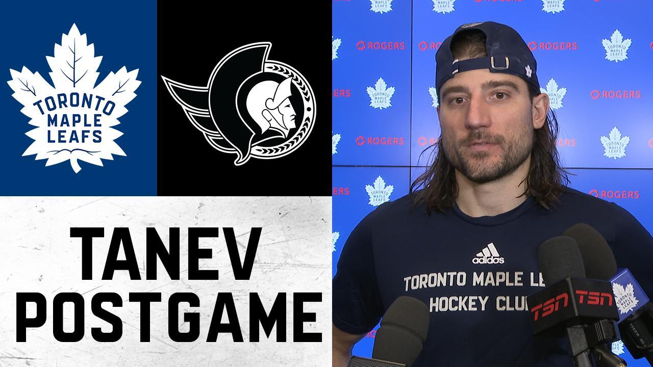 Christopher Tanev | Post Game | Toronto Maple Leafs