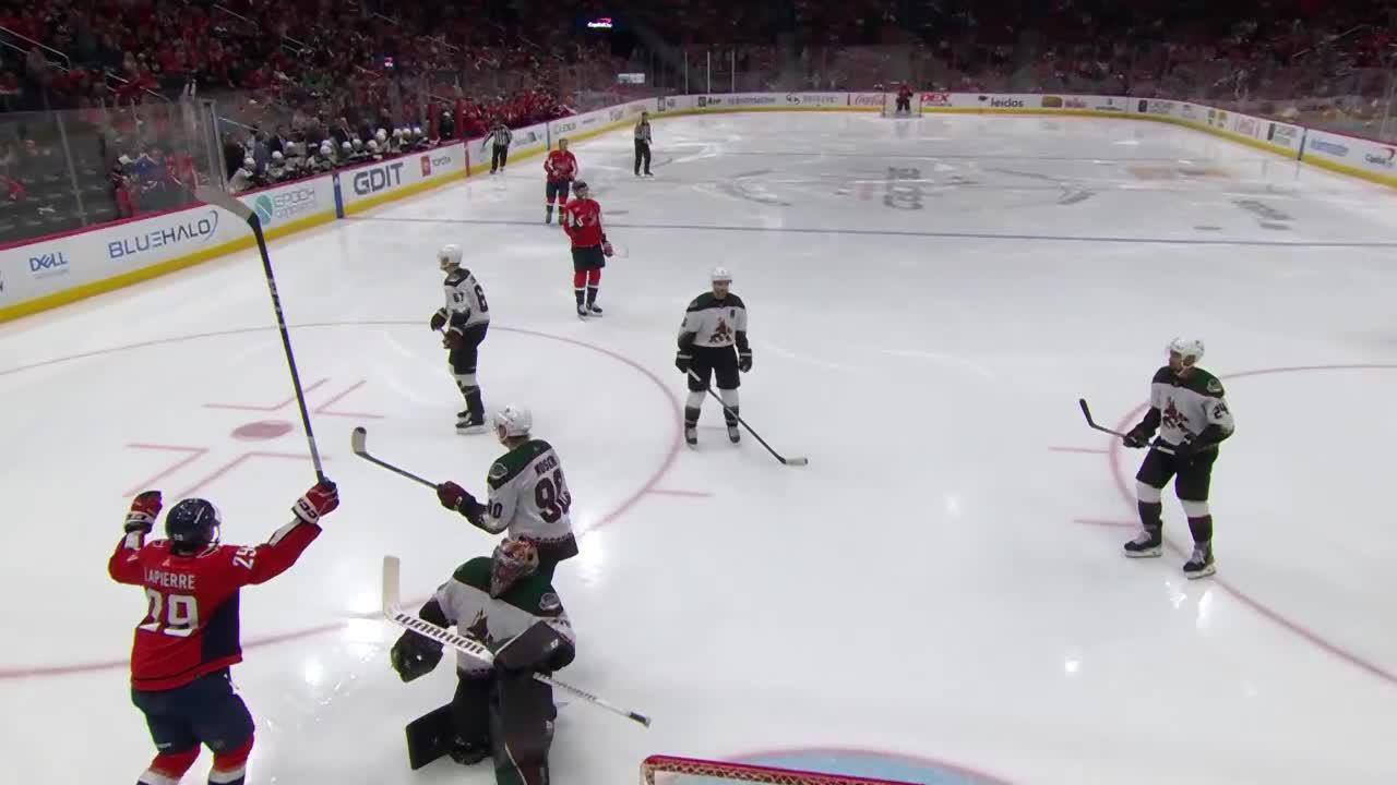 ARI@WSH: Mantha scores goal against Karel Vejmelka | Washington Capitals ARI@WSH: Mantha scores goal against Karel Vejmelka | Washington Capitals