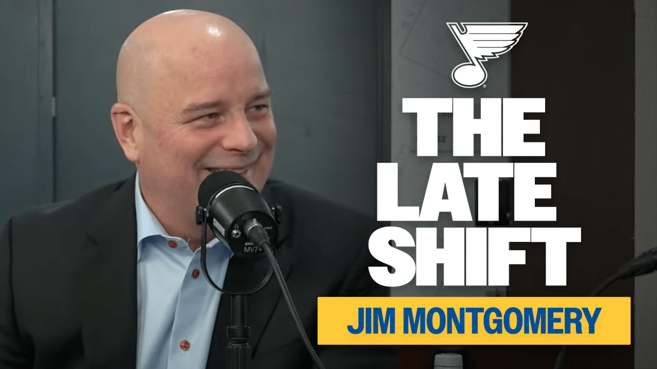 The Late Shift: Jim Montgomery | St. Louis Blues