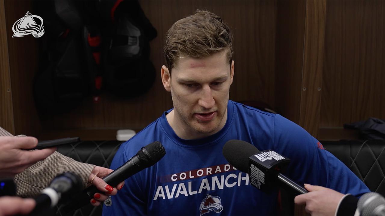 Postgame - MacKinnon (Jan. 26) | Colorado Avalanche