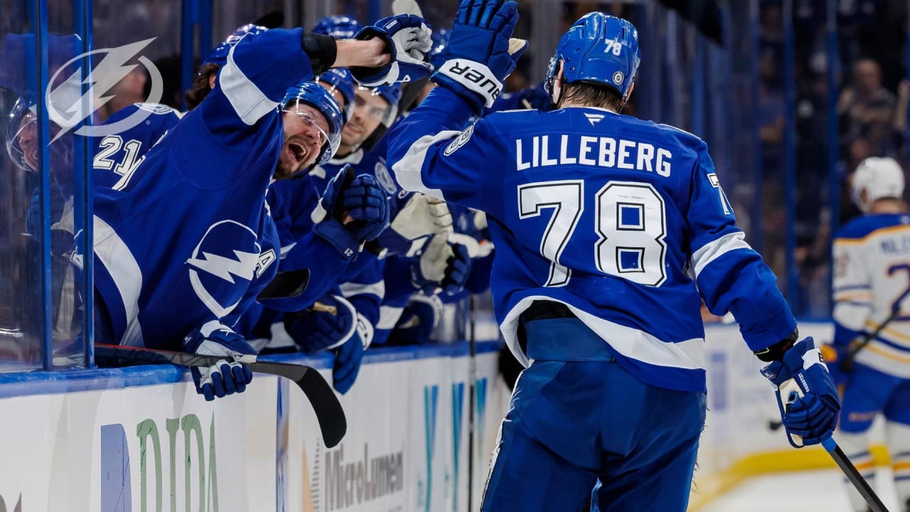 Lilleberg's first career NHL goal | Tampa Bay Lightning
