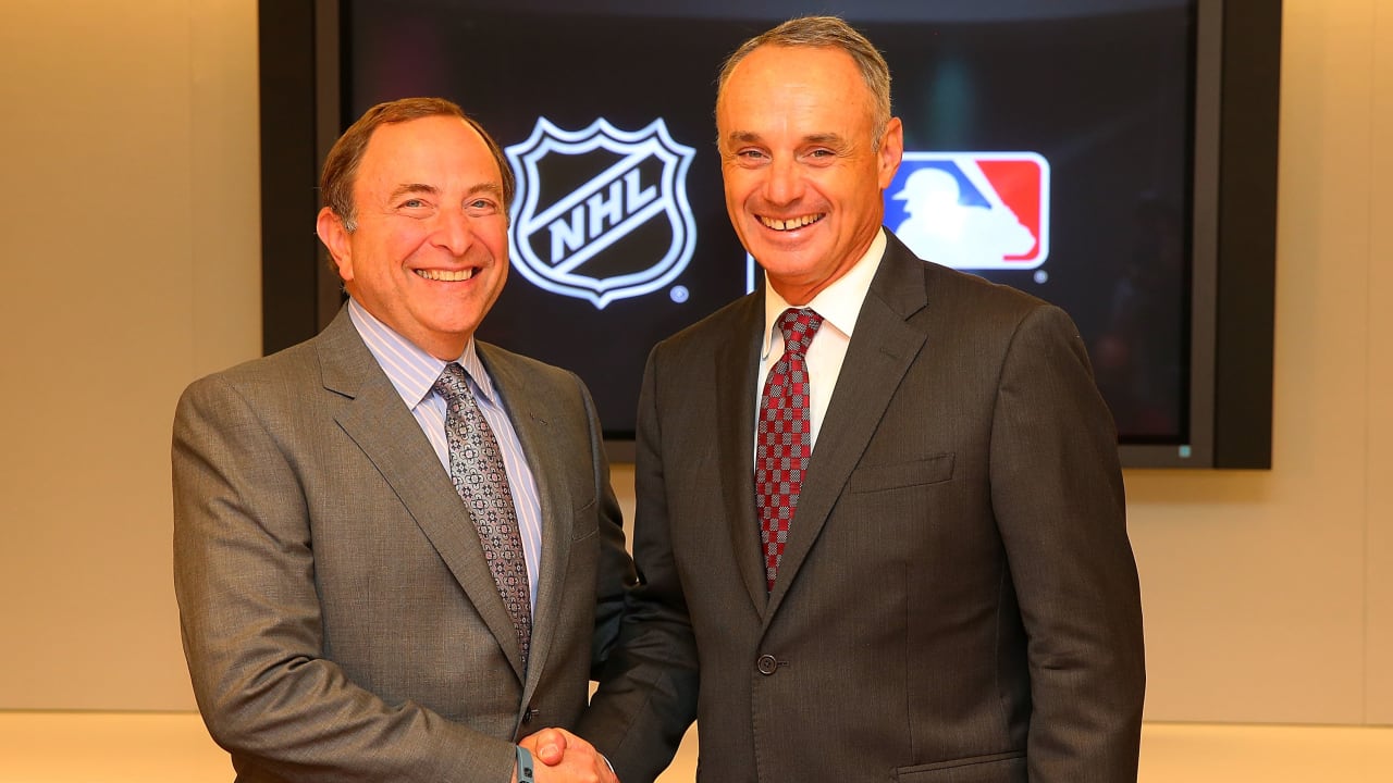 WATCH: Gary Bettman, Rob Manfred talk digital media | NHL.com