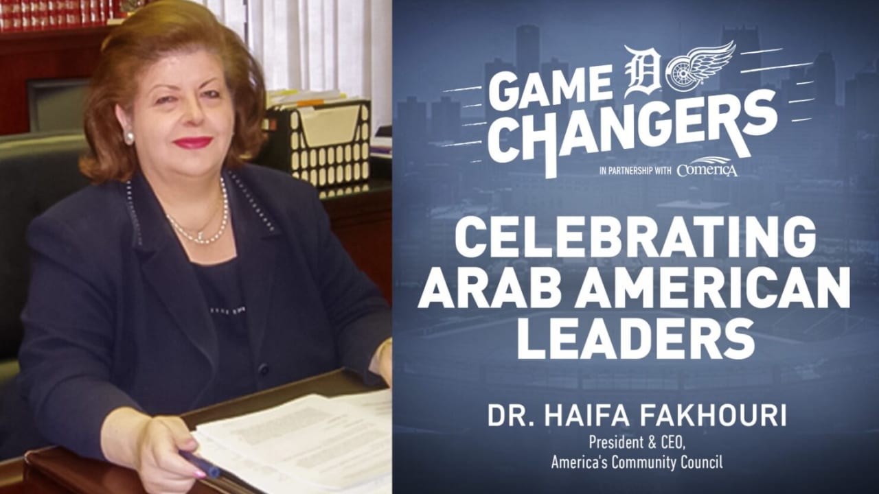 Dr. Haifa Fakhouri named 2024 Arab American Heritage Month Game ...