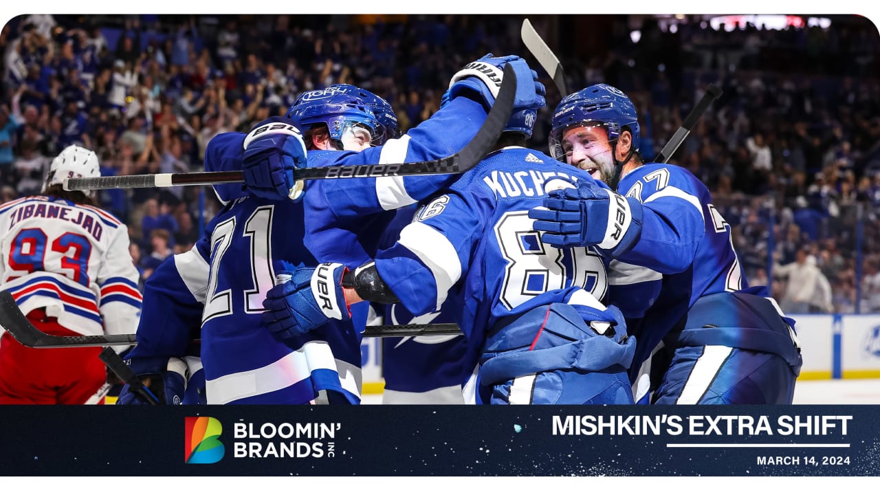 Mishkin's Extra Shift: Lightning 6, Rangers 3 | Tampa Bay Lightning
