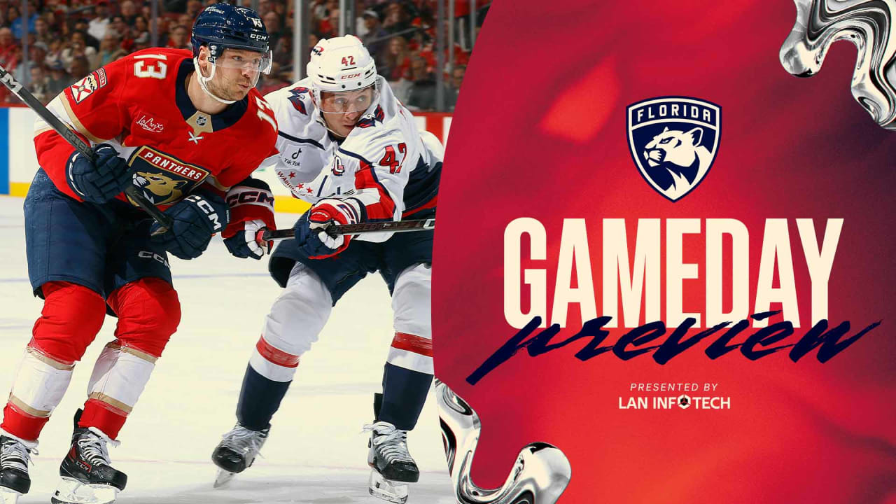 PREVIEW: Division leaders clash as Panthers visit Capitals | Florida ...