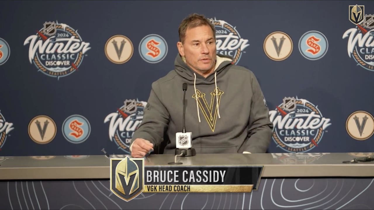 Bruce Cassidy Availability 12/31 | Vegas Golden Knights
