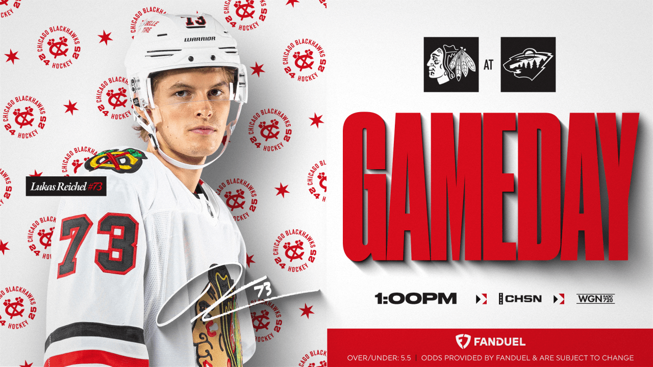 PREVIEW: Blackhawks Face Wild in Minnesota | Chicago Blackhawks