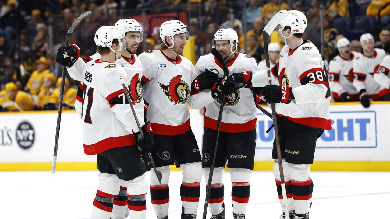 Senators Continue Hot Streak with 5-2 Victory Over Predators | Ottawa ...
