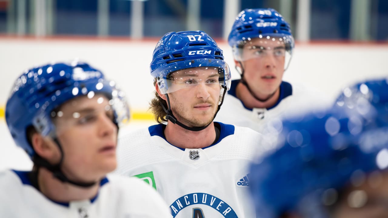 Individual Skill Work and a Smaller Group at Canucks Development Camp ...