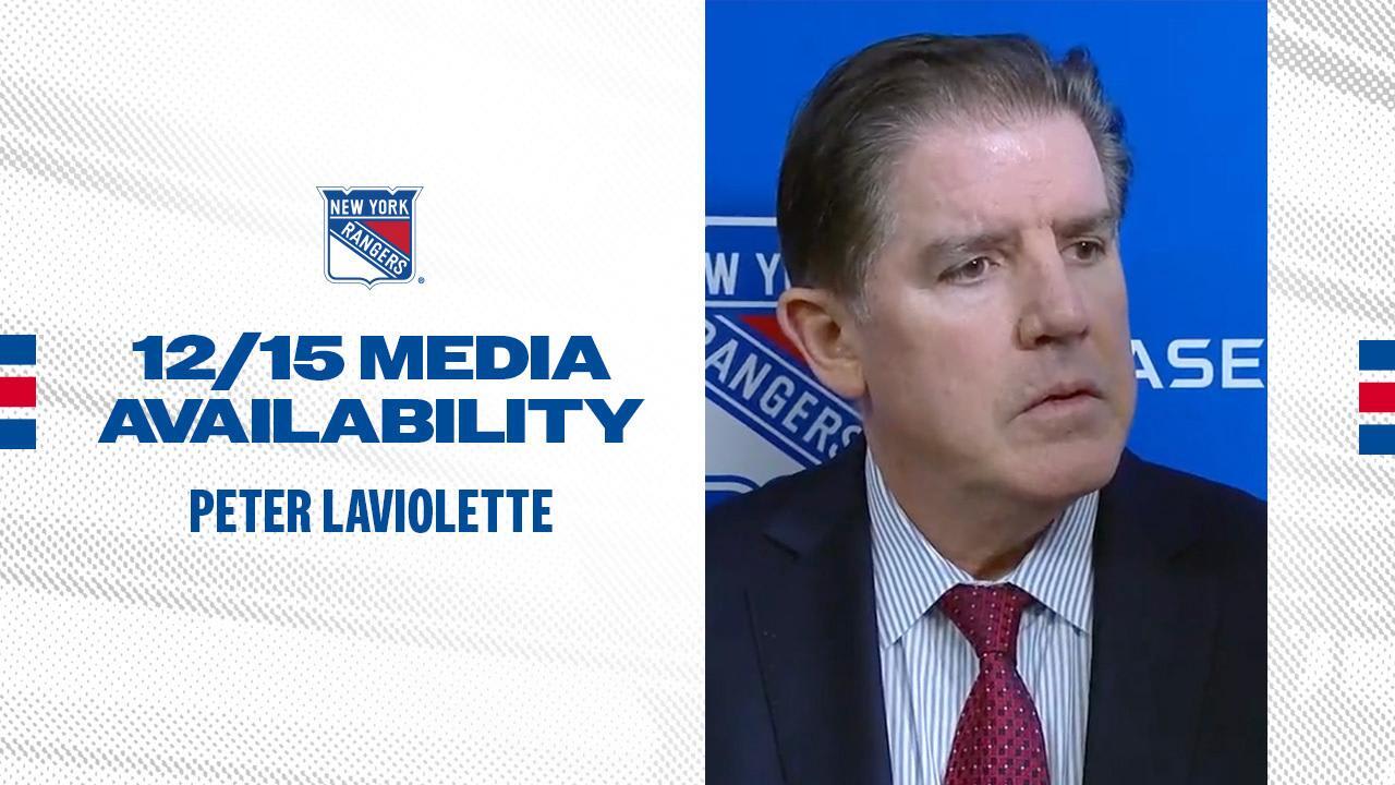 Postgame: Laviolette | New York Rangers