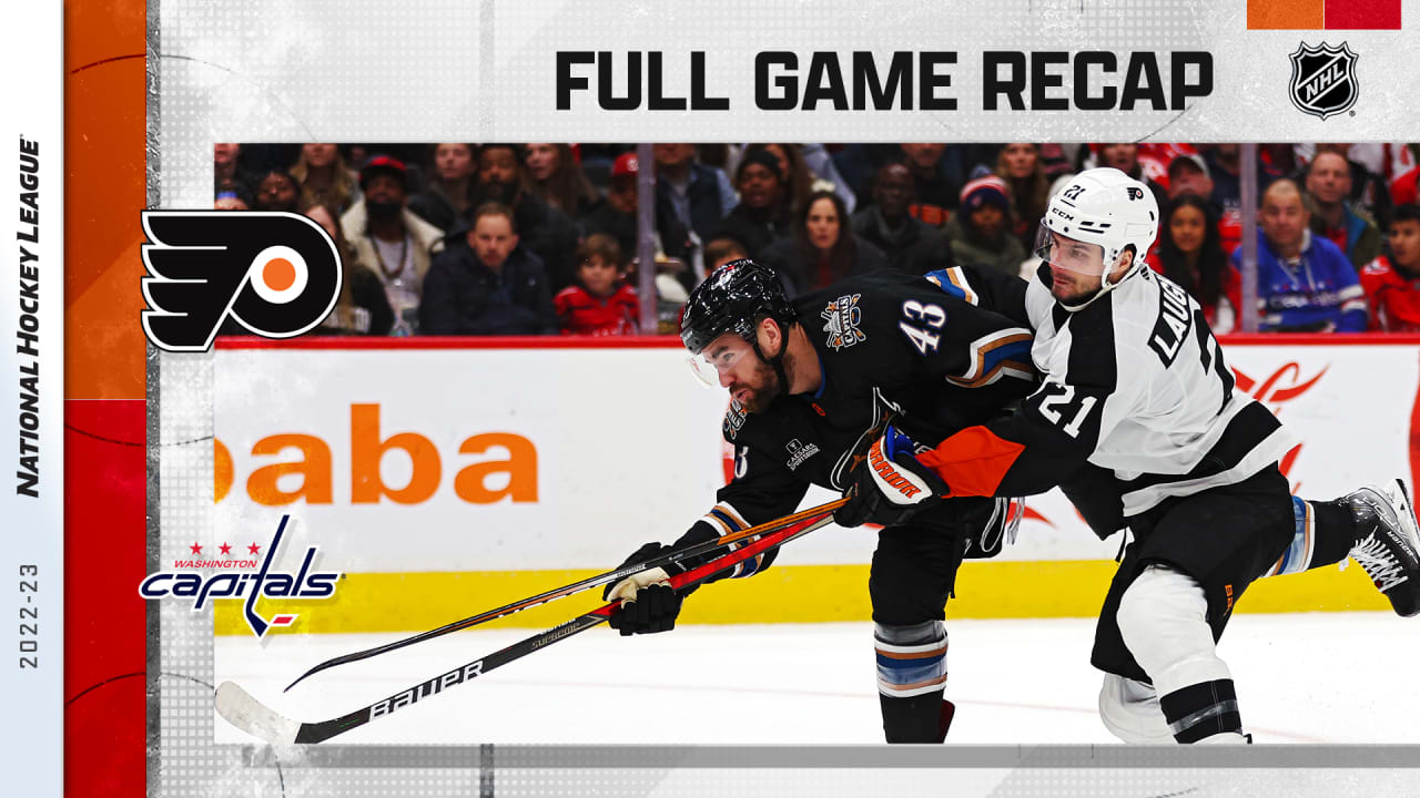 Recap: PHI 3, WSH 1 | Philadelphia Flyers