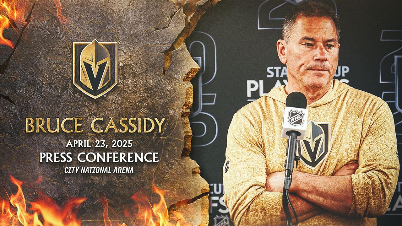 Bruce Cassidy 4/23 | Vegas Golden Knights