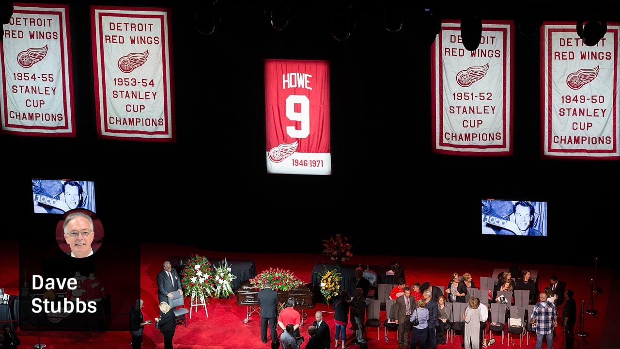 Howe gets one last walk through 'The Joe' | NHL.com