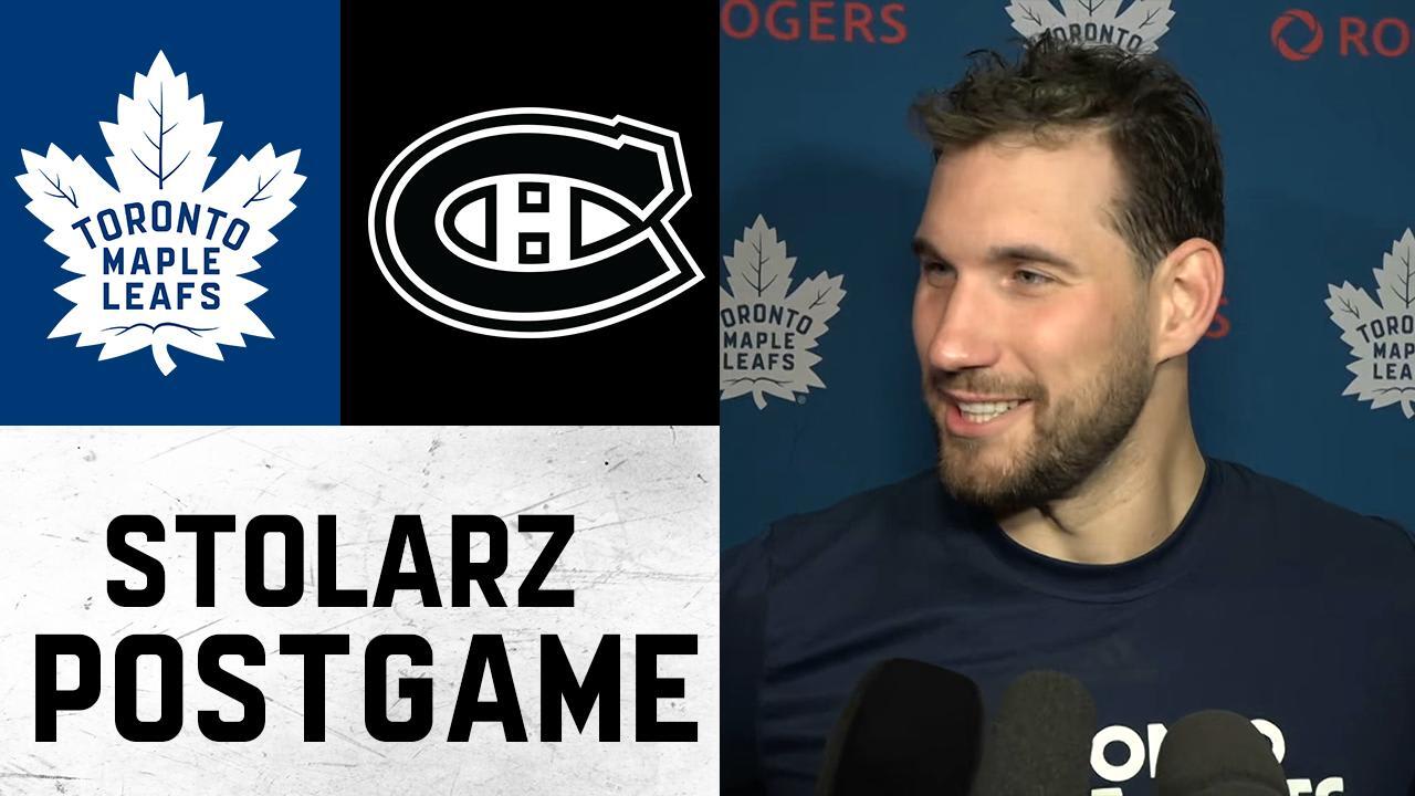 Anthony Stolarz | Post Game | Toronto Maple Leafs