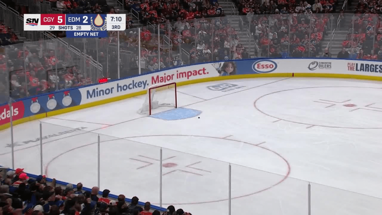 Empty-Netter Just For Fun | Calgary Flames