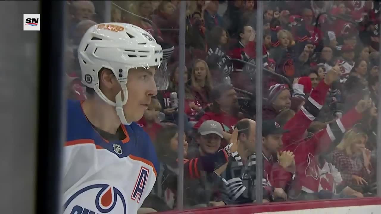 EDM@NJD: Nugent-Hopkins scores goal against Akira Schmid | NHL.com EDM@NJD: Nugent-Hopkins scores goal against Akira Schmid | NHL.com