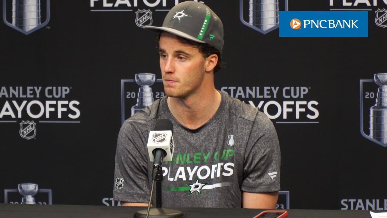MIN@DAL Postgame: Jake Oettinger | Dallas Stars