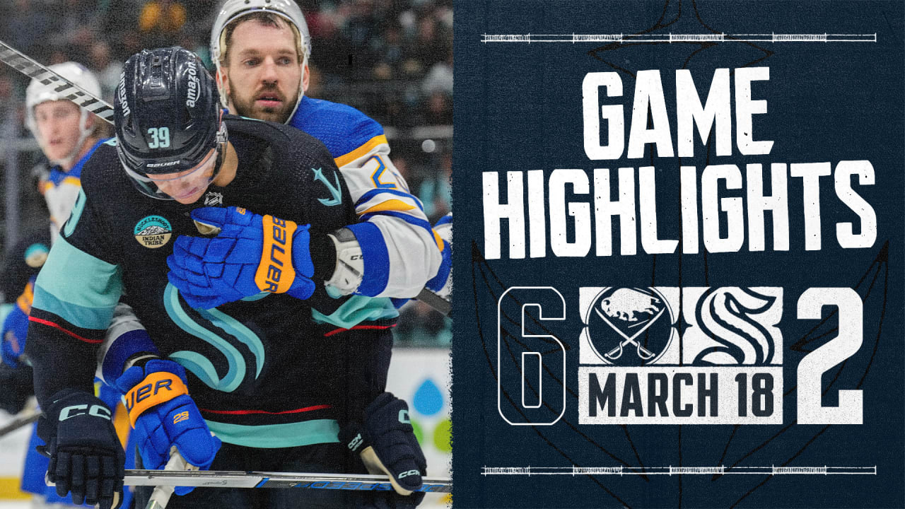 Sabres at Kraken 03.18.24 | Seattle Kraken