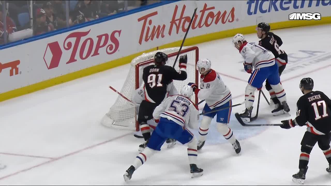 MTL@BUF: Doan scores PPG against Jacob Fowler | NHL.com