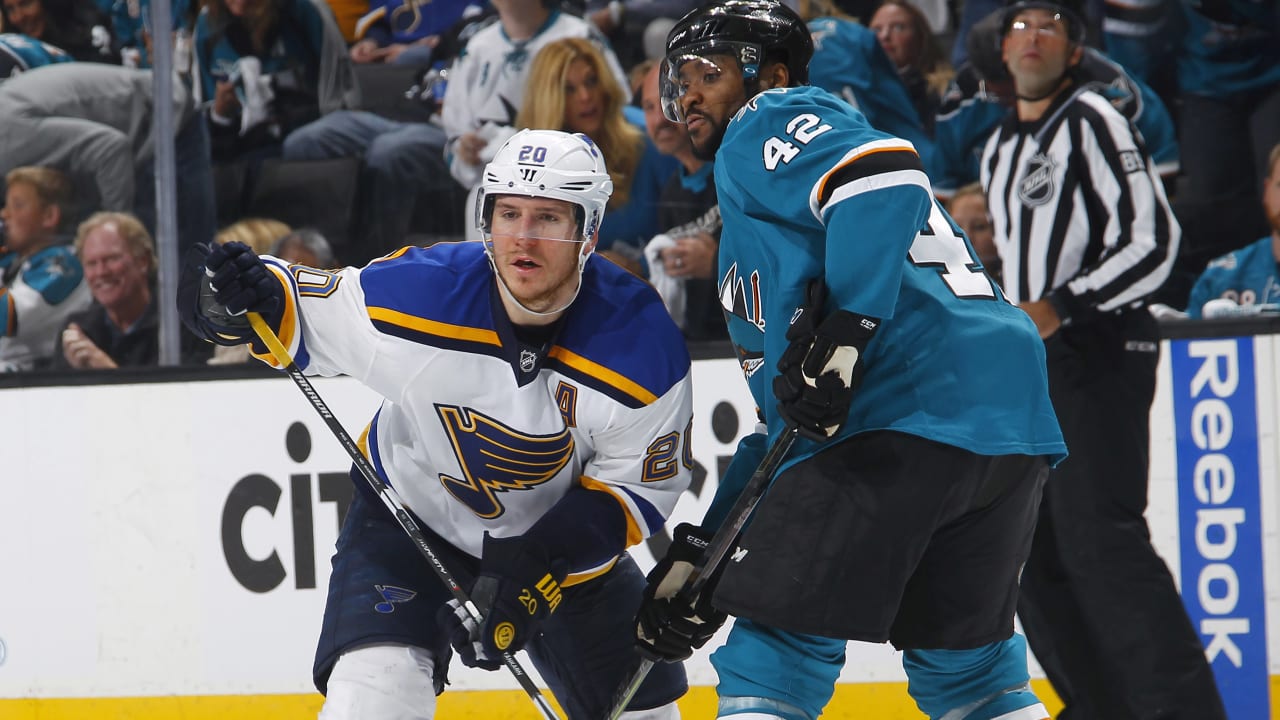 Weekes' pluses, minuses for Blues, Sharks | NHL.com