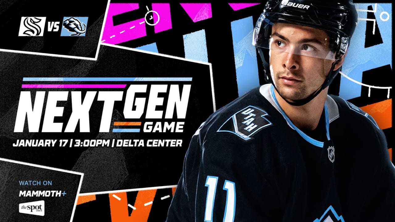 Utah Mammoth to Host ‘Next Gen’ Game on Saturday, January 17 Against ...