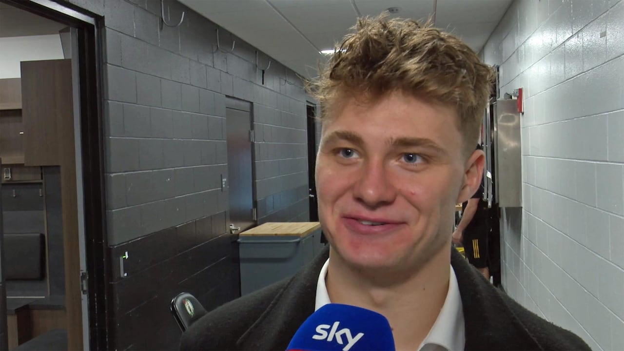 Tim Stützle im Sky-Interview | NHL.com/de