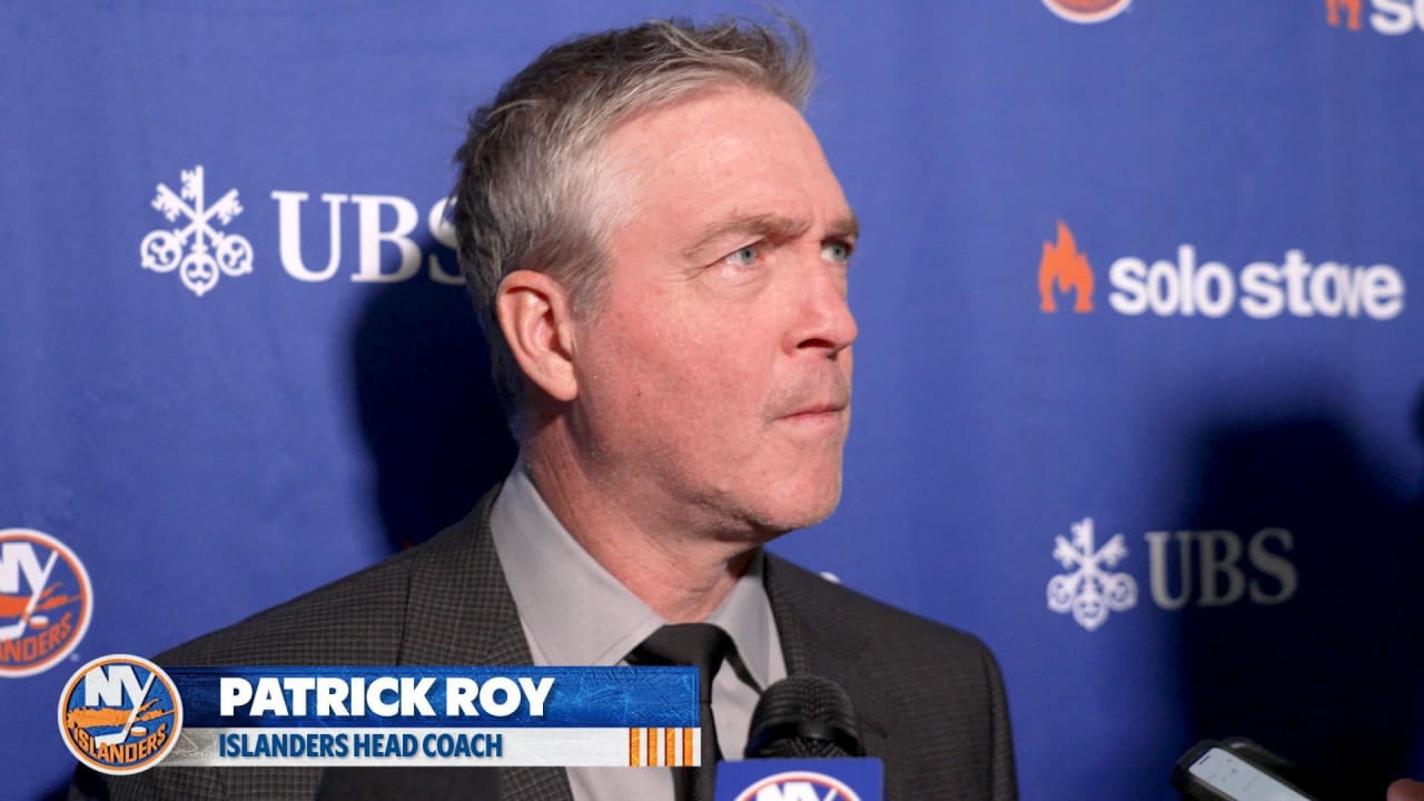 NYI 4 at NJD 3 (OT): Patrick Roy | New York Islanders
