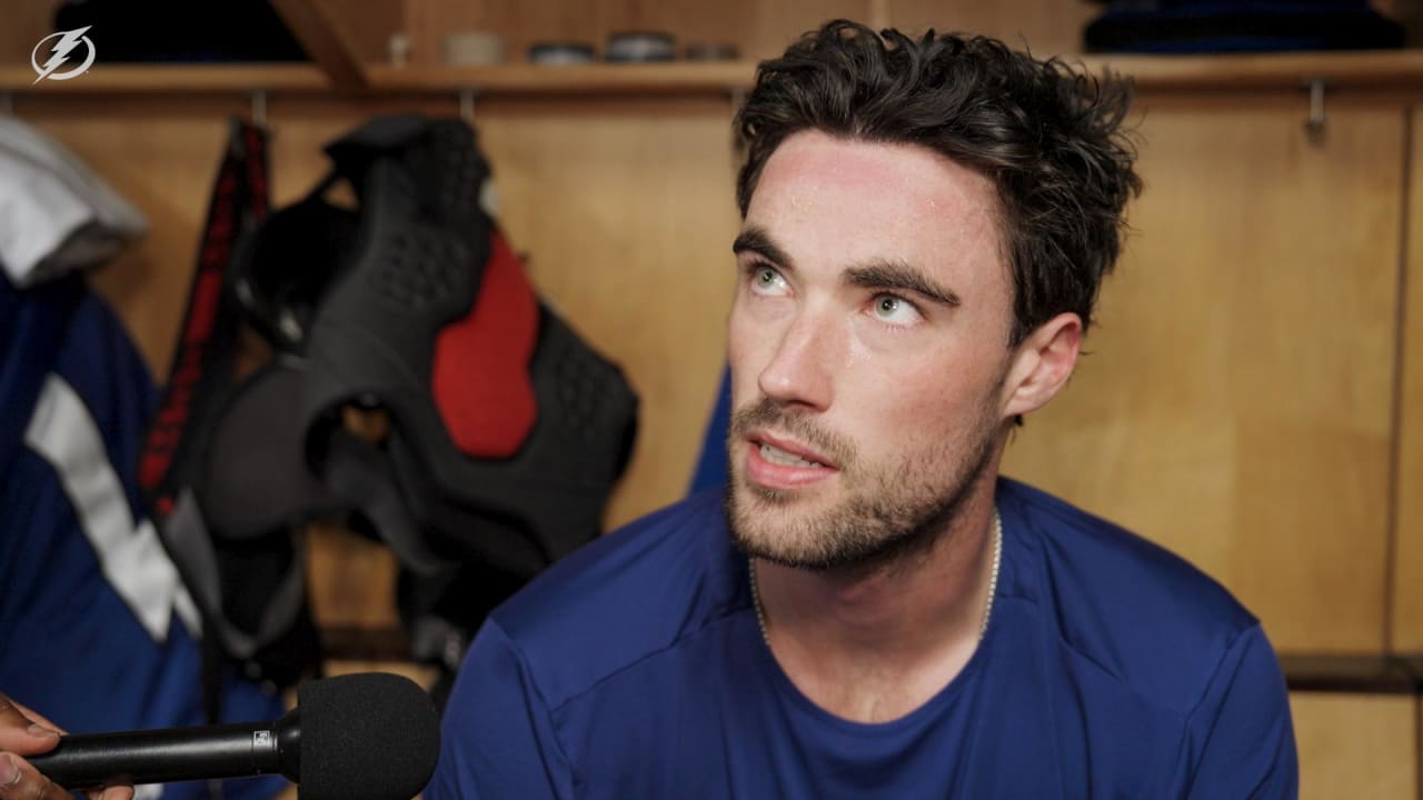 Jack Finley | Pregame vs Winnipeg Jets | Tampa Bay Lightning