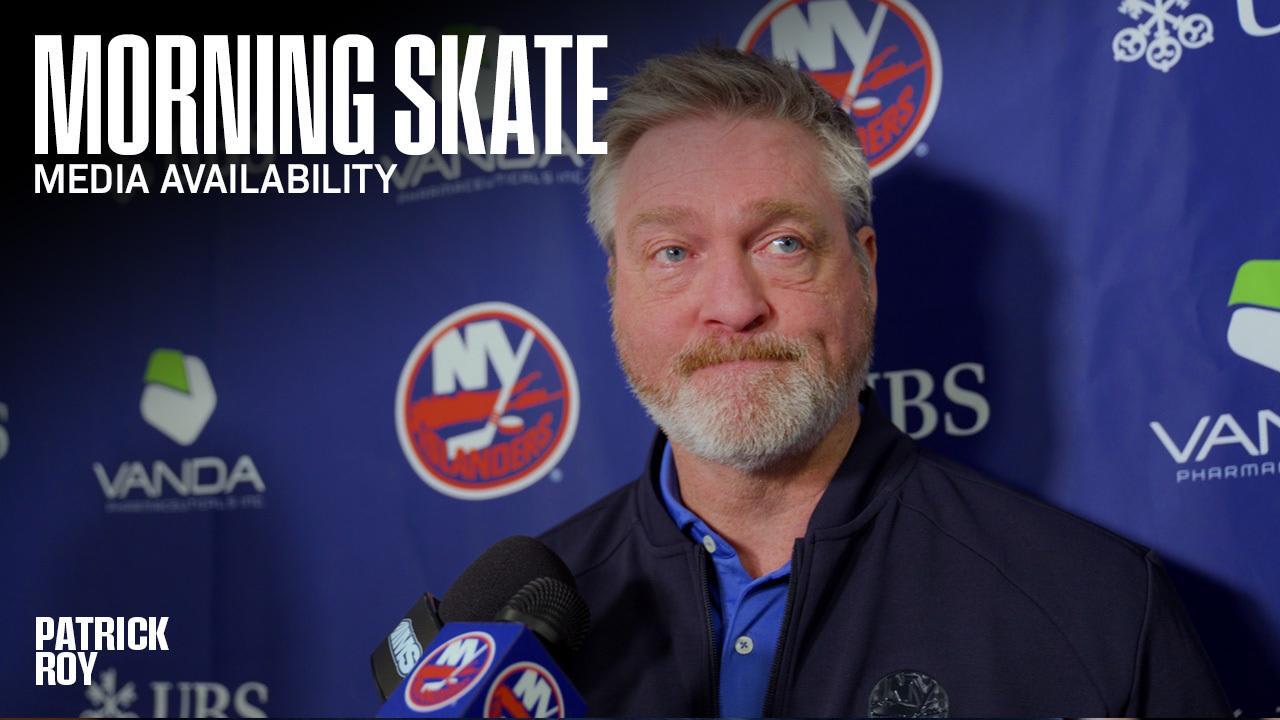 NYI at WPG 1/13: Patrick Roy | New York Islanders