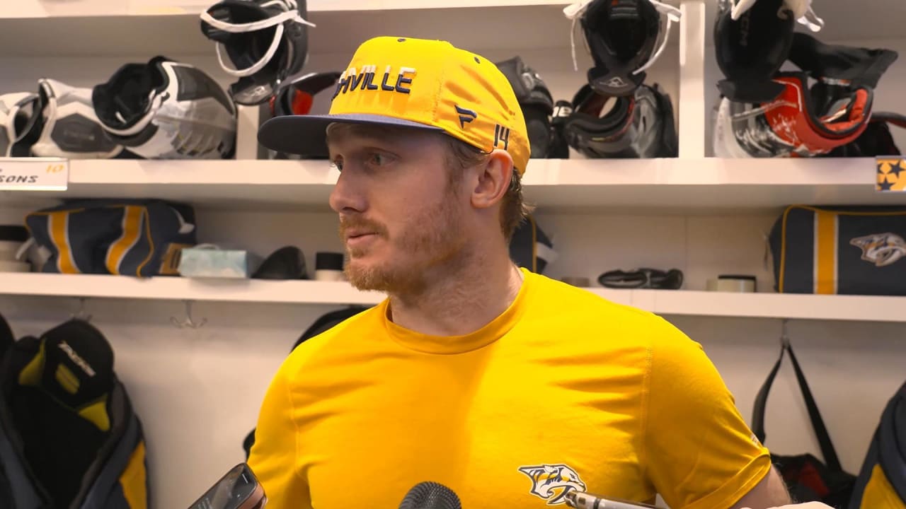 Postgame: PIT vs. NSH, Nyquist | Nashville Predators