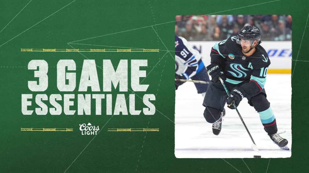 Kraken (29-34-4) vs Jets (46-17-4) | 6:00 p.m. | Seattle Kraken