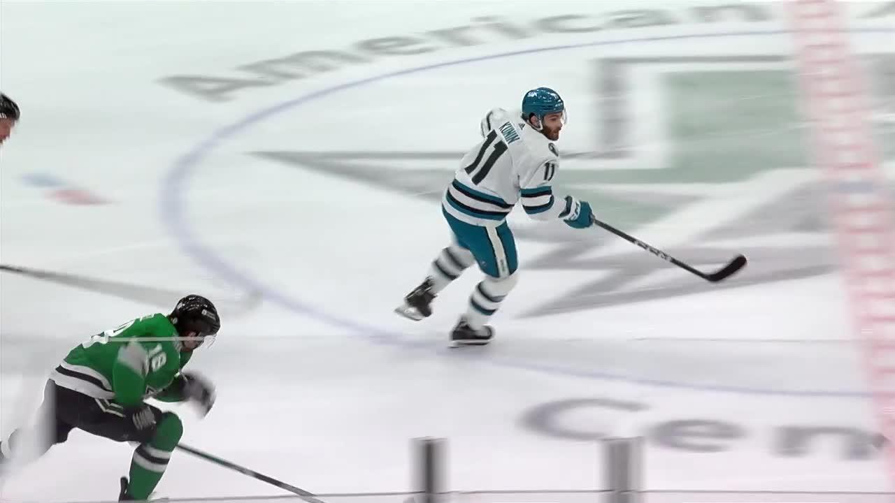 SJS@DAL: Eklund scores goal against Jake Oettinger | San Jose Sharks
