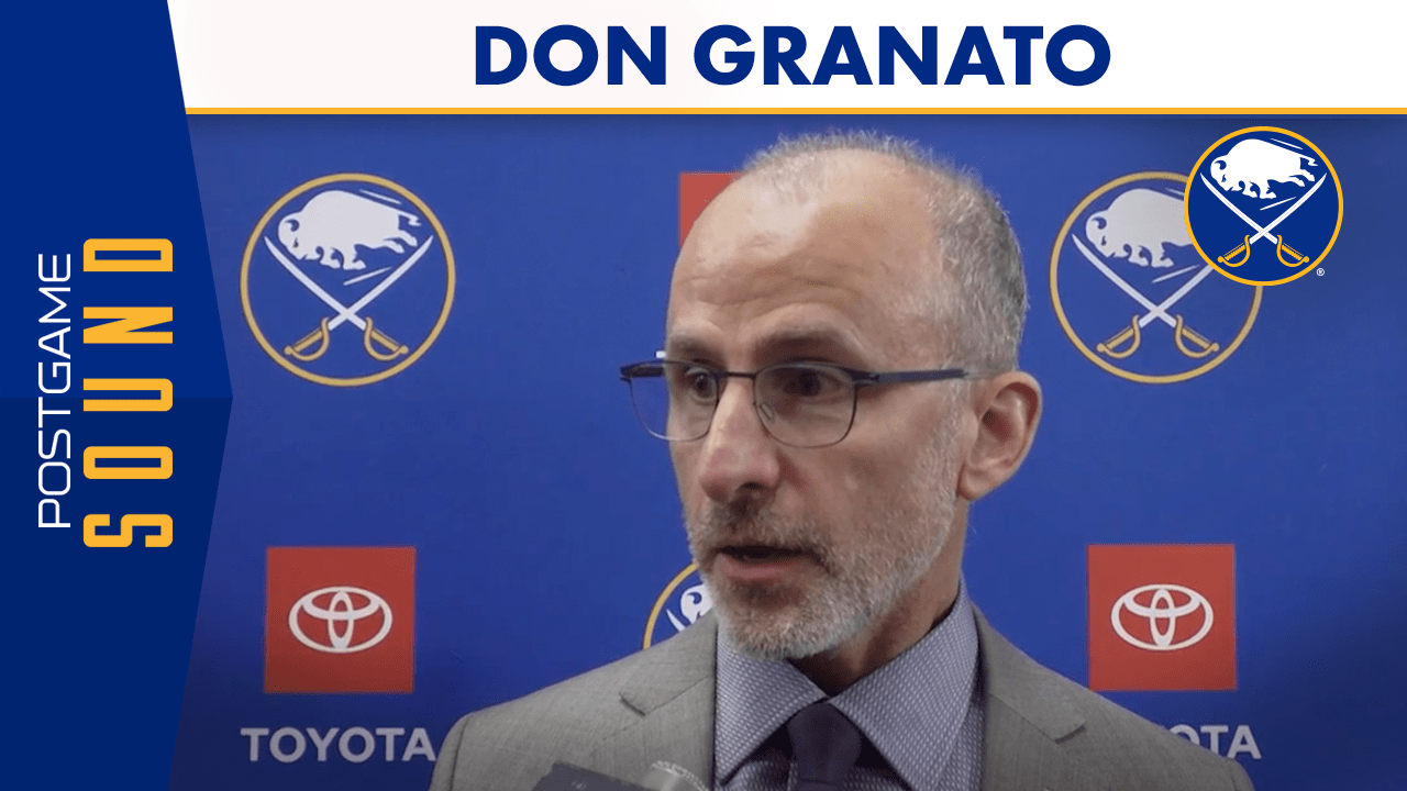 Don Granato Postgame | Buffalo Sabres