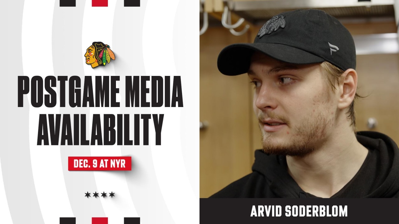 Soderblom on Mental Approach | Chicago Blackhawks