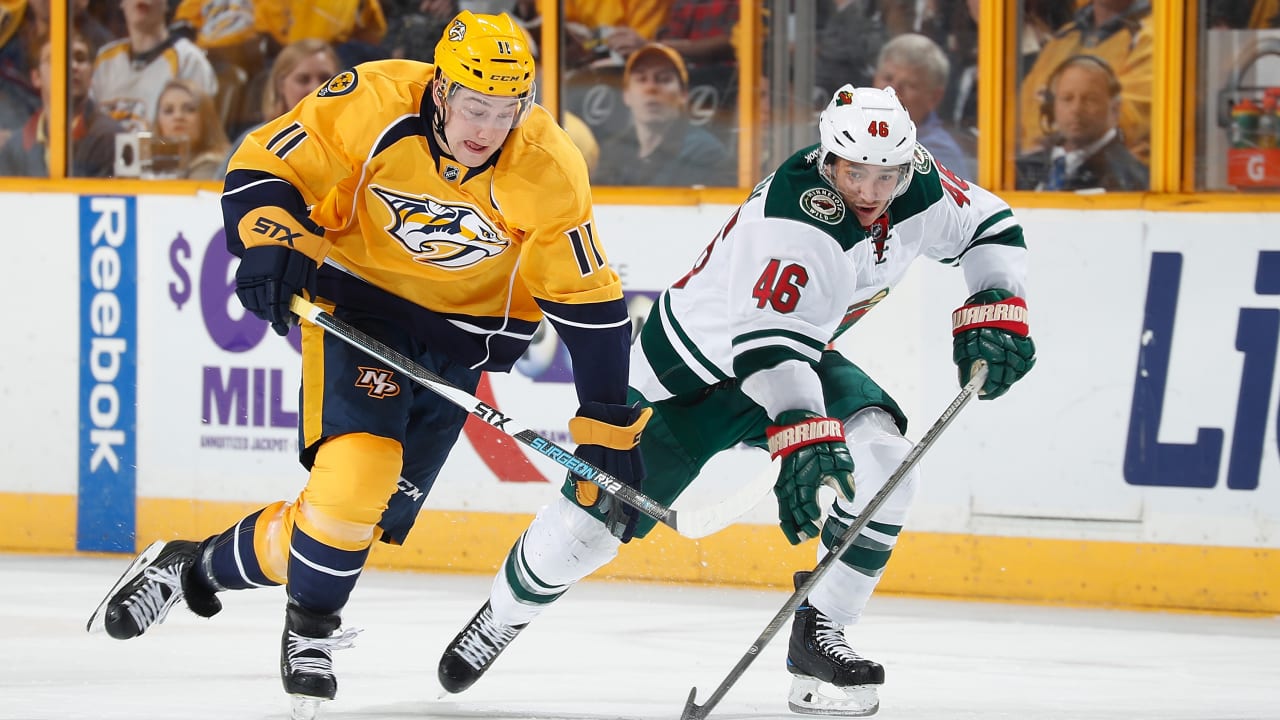 Wild defeat Predators in overtime for 11th win in row | NHL.com