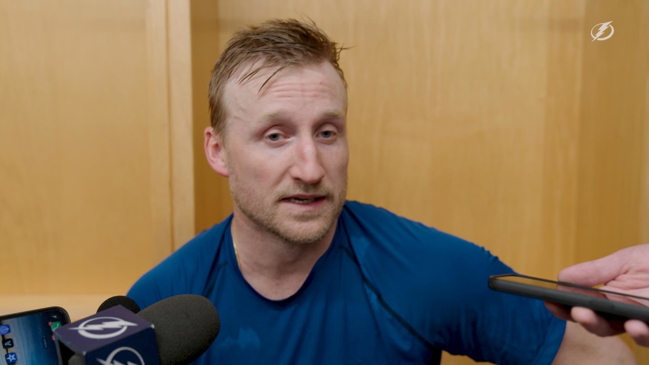 Steven Stamkos Postgame 2 10 24 Tampa Bay Lightning