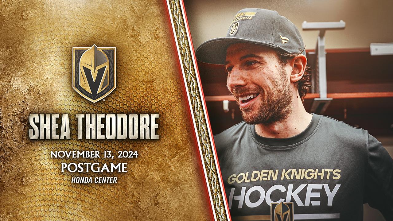Shea Theodore Postgame 11/13 | Vegas Golden Knights