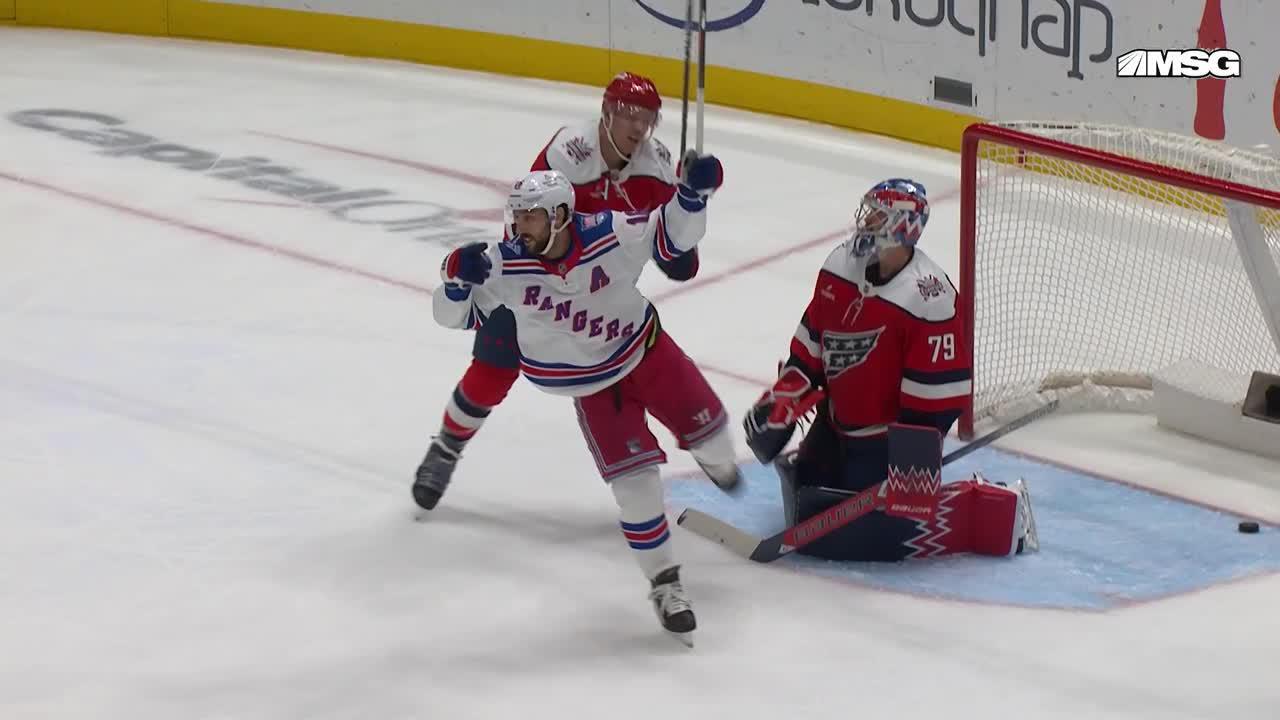 NYR@WSH: Trocheck scores goal against Charlie Lindgren | New York Rangers