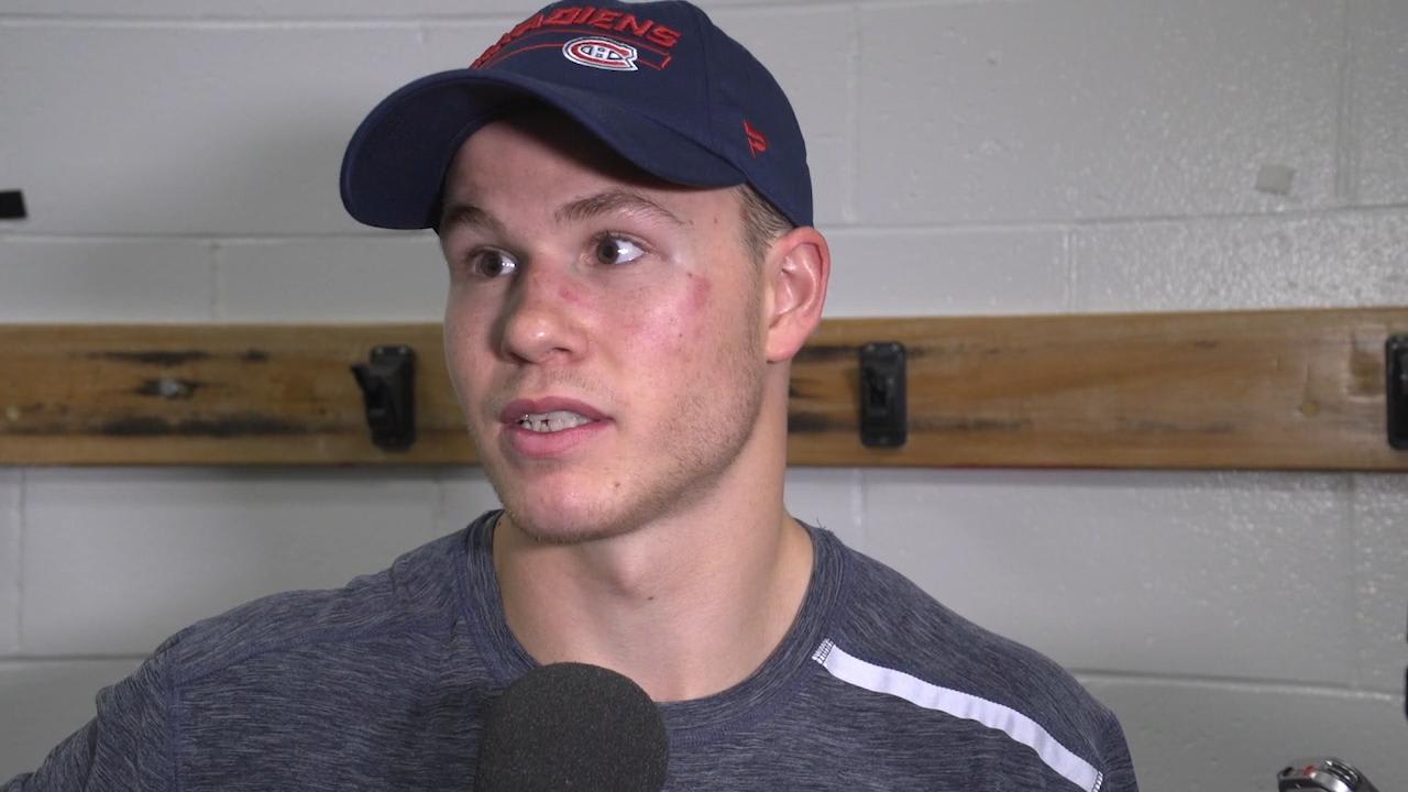 Après-match c. WPG: Alex Alain | Canadiens de Montréal