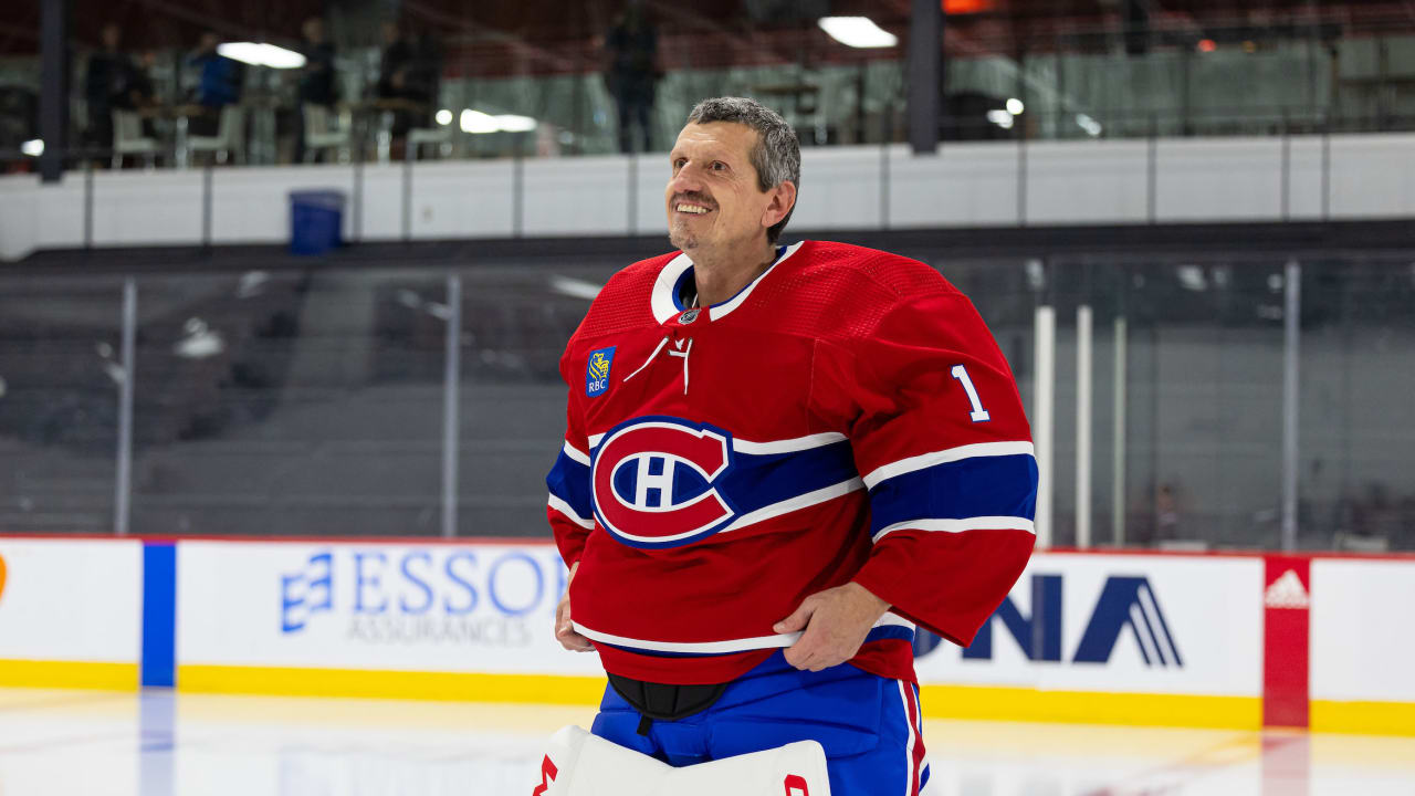 Guenther Steiner visits the Habs | Montréal Canadiens