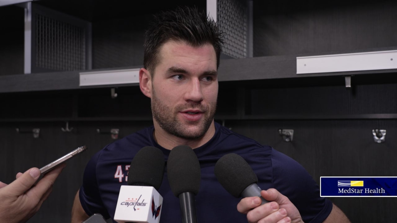 Tom Wilson | Postgame | Washington Capitals